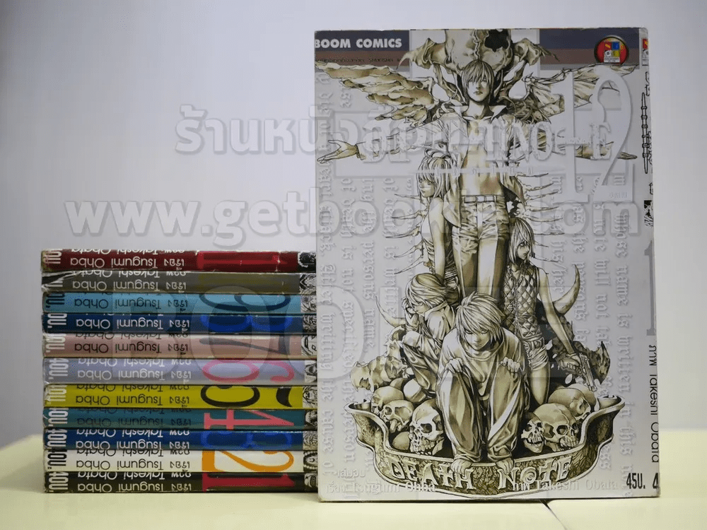 หนังสือ DeathNote 12 เล่มจบ รหัส 29056 ขายหนังสือDeathNote 12 เล่มจบ ...