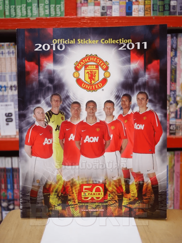 หนังสือ Official Sticker Collection 2010 - 2011 MANCHESTER UNITED รหัส ...