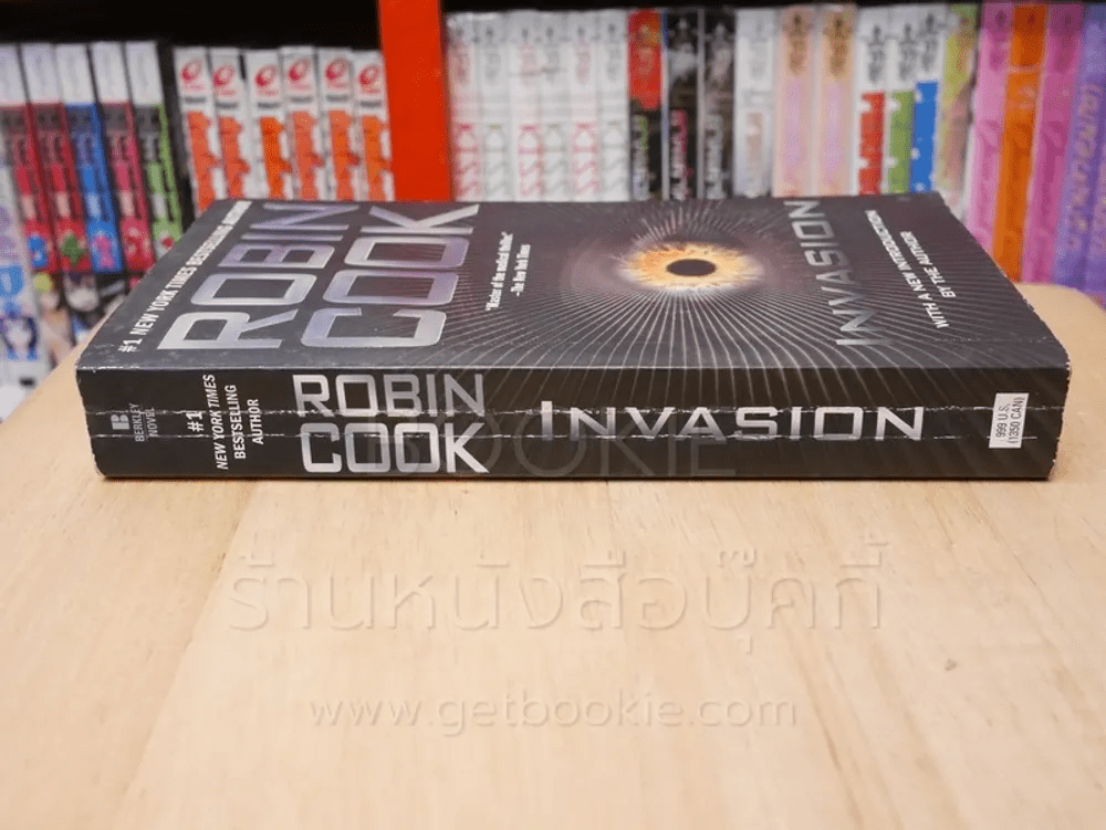หนังสือ INVASION - ROBIN COOK รหัส 42958 ขายหนังสือINVASION - ROBIN COOK ร้านเก็ทบุ๊คกี้