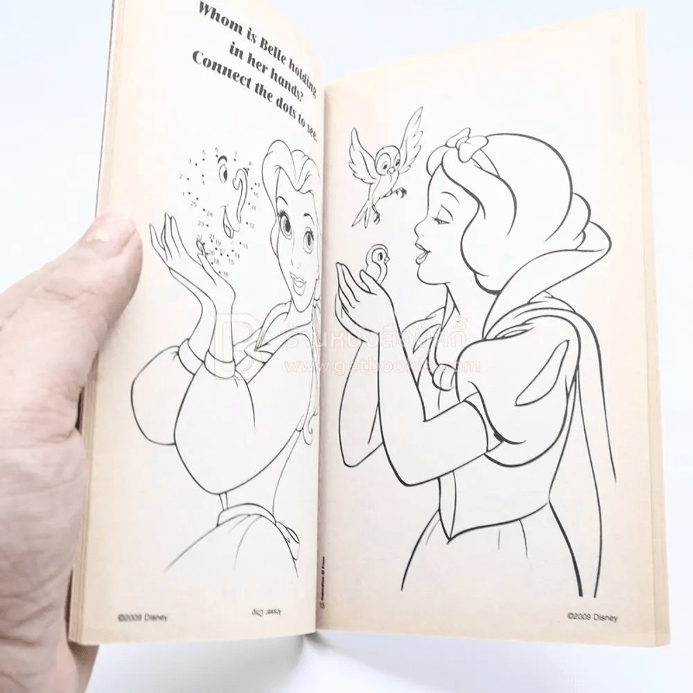 หนังสือ Disney Princess Coloring & Activity Book With Stickers รหัส ...