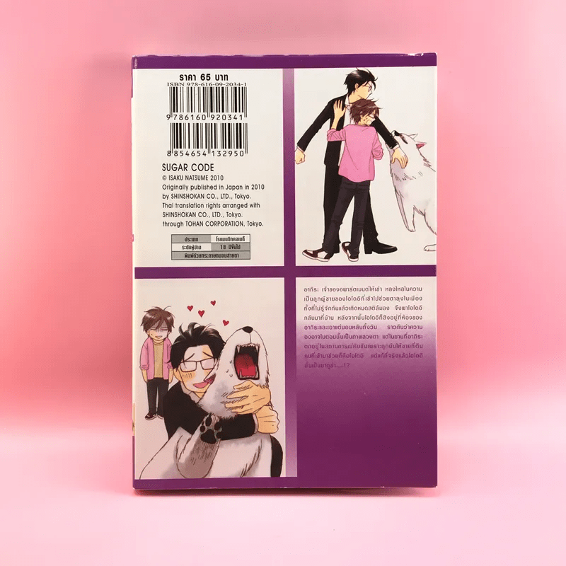 หนังสือ การ์ตูนวาย Sugar Code รหัสรักหวานบาดใจ - Isaku Natsume รหัส ...