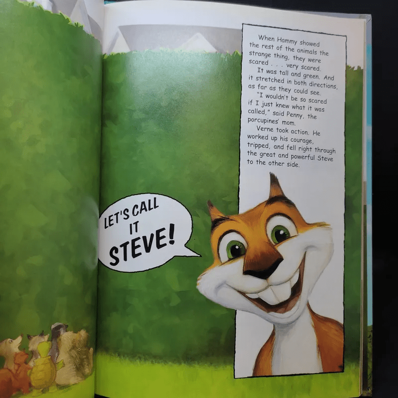 หนังสือ Over the Hedge Movie Storybook รหัส 1037525 ขายหนังสือOver the ...