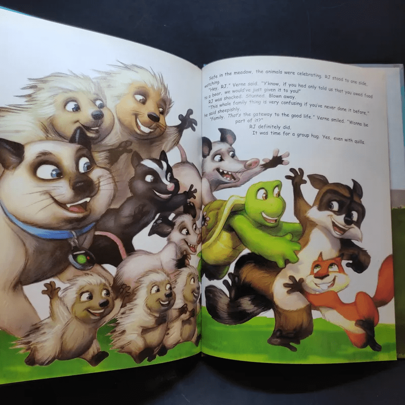 หนังสือ Over the Hedge Movie Storybook รหัส 1037525 ขายหนังสือOver the ...