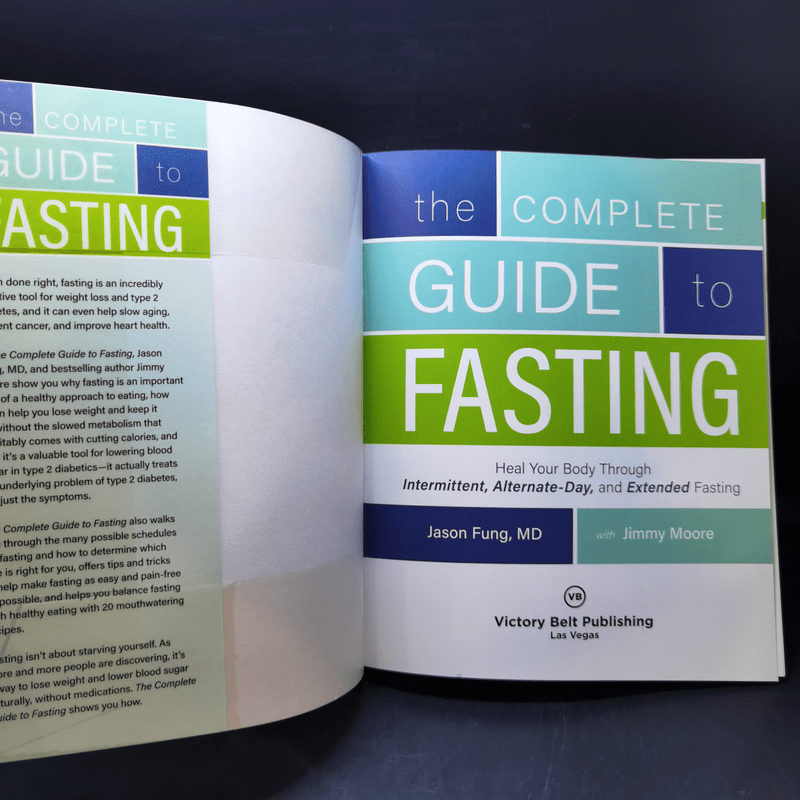 หนังสือ The Complete Guide to Fasting - Jimmy Moore, Dr. Jason Fung ...