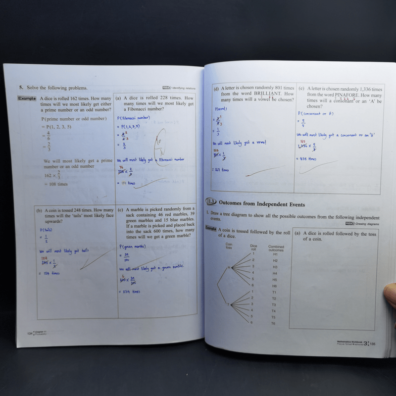 หนังสือ Mathematics Textbook Mathayom 2+3+3 Workbook รหัส 1060762 ขาย ...