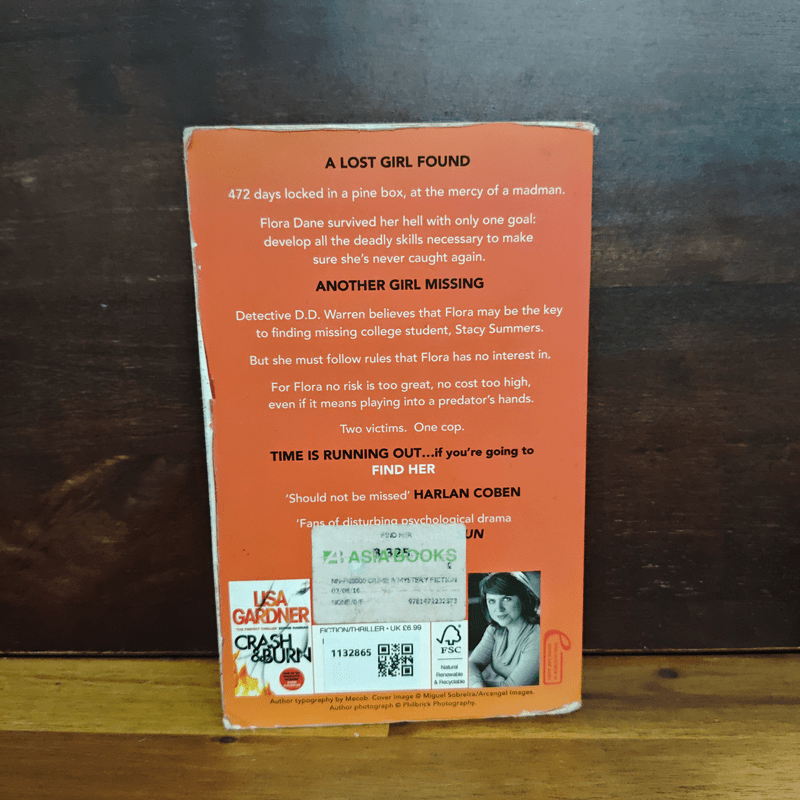 หนังสือ Find Her - Lisa Gardner รหัส 1132865 ขายหนังสือFind Her - Lisa ...