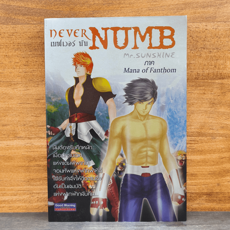 หนังสือ เนฟเวอร์ นัม Never Numb 2 ภาค Mana of Fanthom - Mr.Sunshine ...