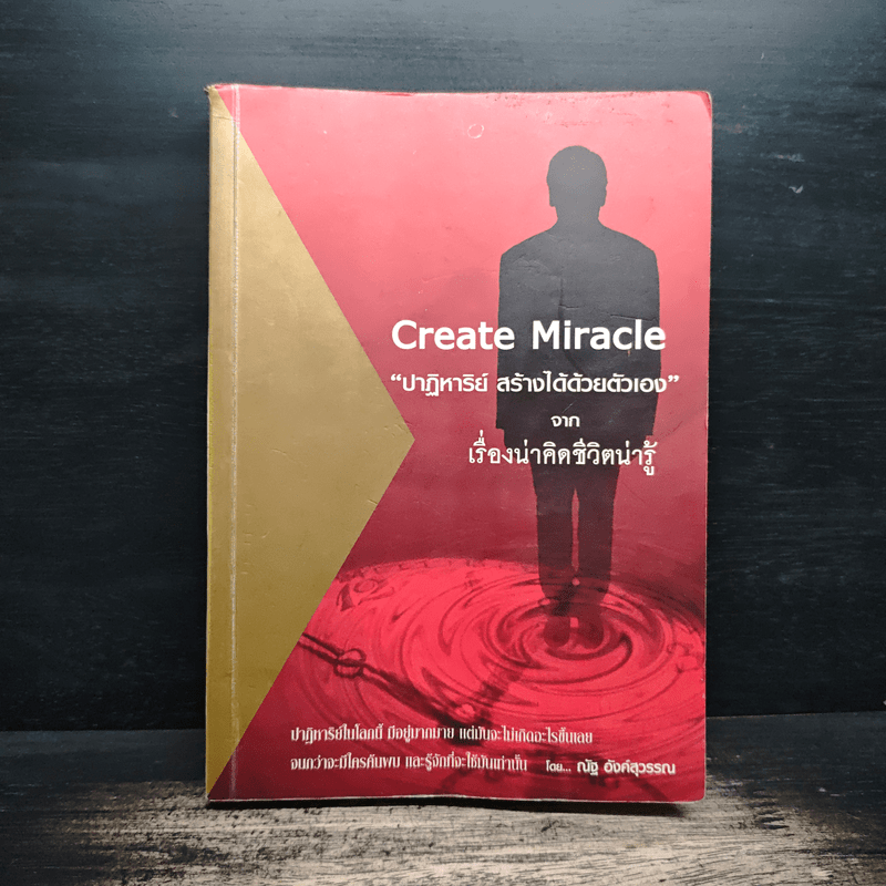 หนังสือ Create Miracle ปาฏิหาริย์ สร้างได้ด้วยตัวเอง - ณัฐ อังค์สุวรรณ ...