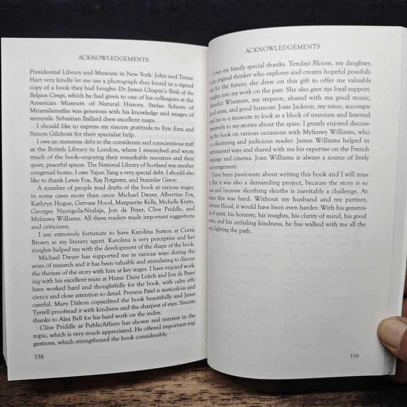 หนังสือ Spies in the Congo - Susan Williams รหัส 1174411 ขายหนังสือ ...
